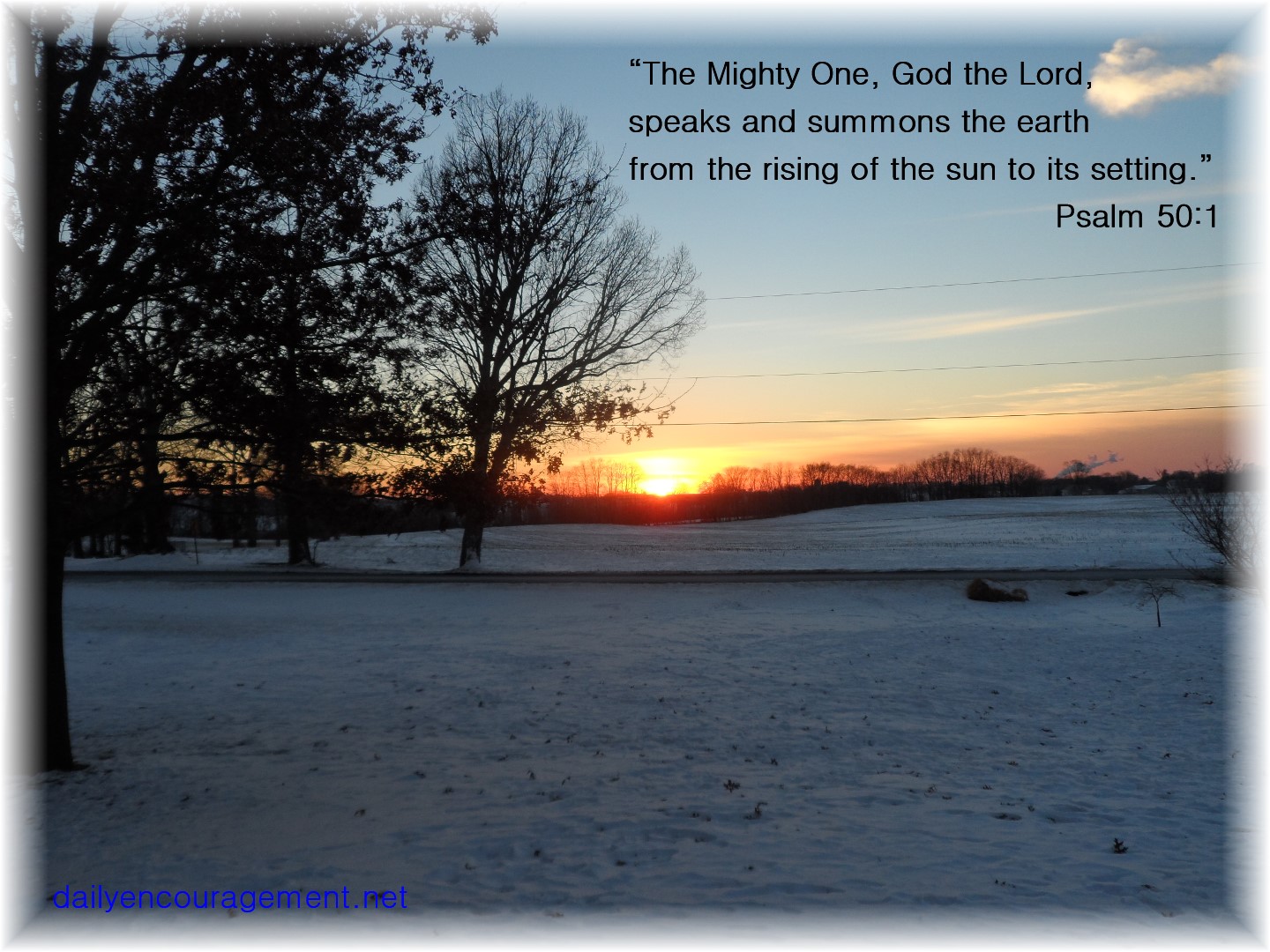 Daily Encouragement (Archive Edition)